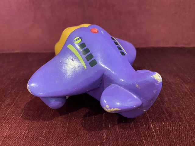 VINTAGE 2002 JAY Jay Jet Plane Wooden Tracy Toy Figure Complete Jjjp ...