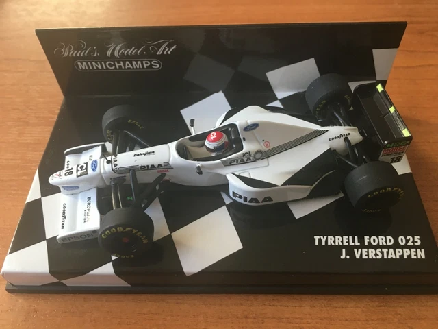 MINICHAMPS 1/43 TYRRELL Ford 025 Jos Verstappen 1997 £20.00 - PicClick UK