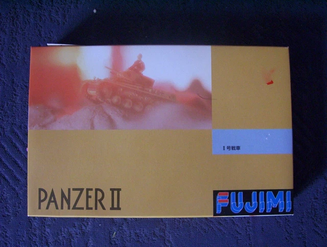 FUJIMI 1/76 SCALE German Panzer II Tank model kit. £9.99 - PicClick UK
