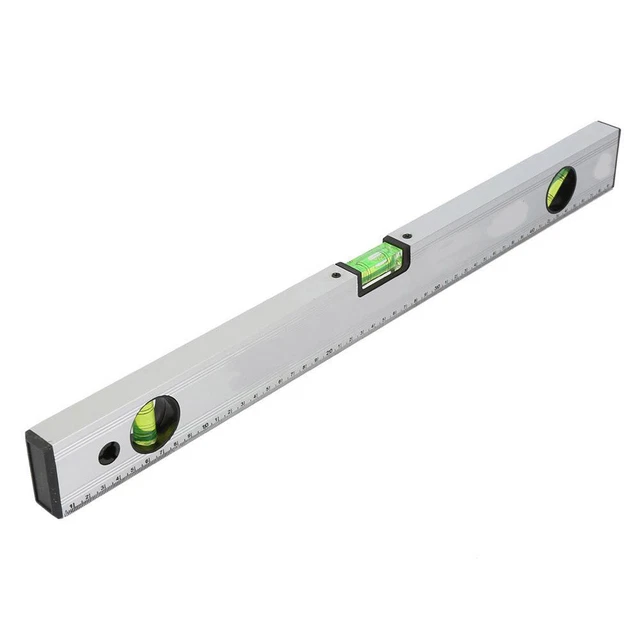 LIVELLA METRICA A bolla magnetica in alluminio 80 100 cm con metro ...