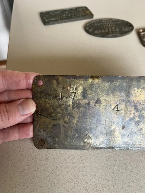 ORIGINAL WW2 DATA Plate For 40mm Bofors $99.00 - PicClick AU