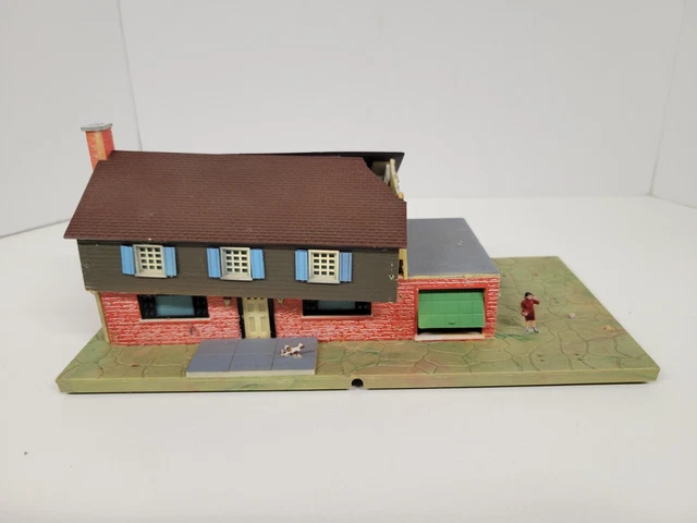 TYCO HO SCALE Lighted Colonial House - Broken Miniature $12.00 - PicClick