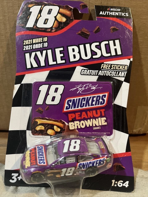 BROWNIE ARACHIDE KYLE Busch 2021 Snickers 1/64 Nascar Authentics EUR 1 ...