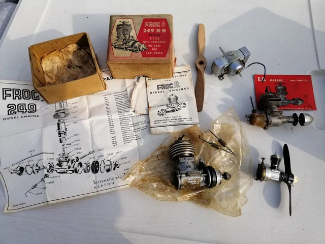 FROG DIESEL ENGINE And Model Aircraft Engines £208.68 - PicClick UK