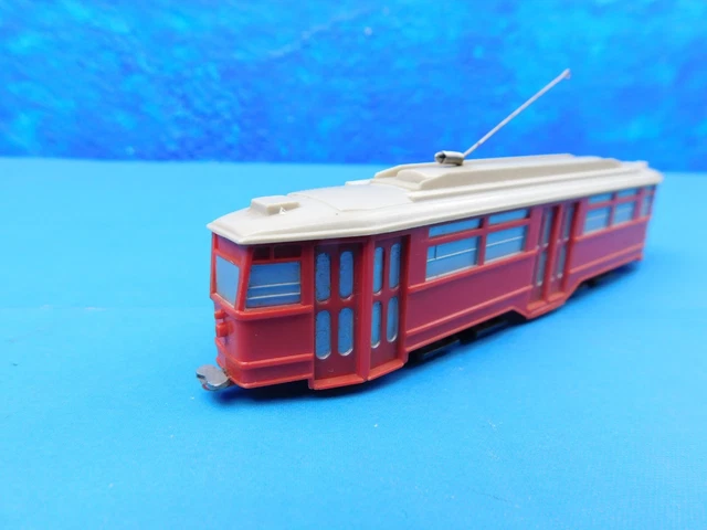 E08 WIKING 1:100 Straßenbahn Triebwagen Silberscheibe 4achsig ...