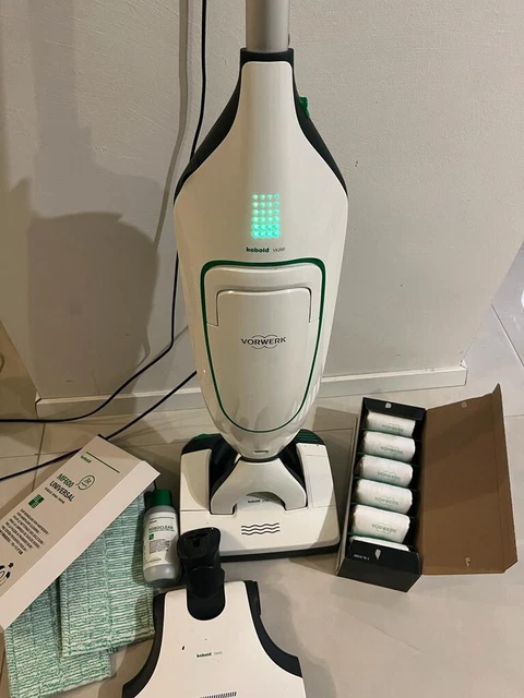 VORWERK KOBOLD VK 200 EB 400 SP 600 mit Tücher, Koboclean und Tüten Top ...