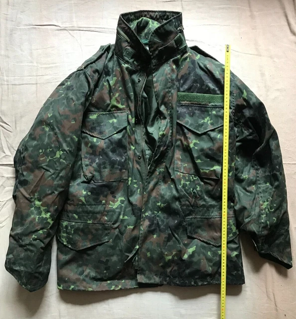 MIL-TEC BRAND GERMAN army field winter Jacket GoreTex Flecktarn camo ...