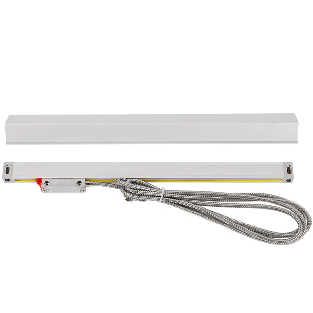 LINEAR SCALE ENCODER Accuracy 5μm Grating Ruler Sensor For Lathe DC5V ...