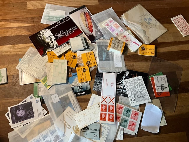 GPO STAMPS BOOKLETS MNH + world complete + part KGV 1935 booklet 320g ...