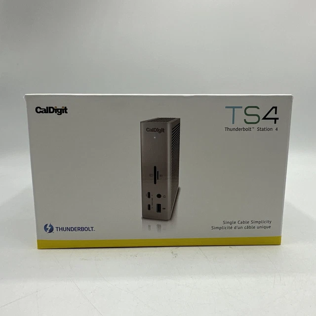 CALDIGIT TS4 THUNDERBOLT 4 TS4-US-AMZ Docking Station New Open Box EUR ...