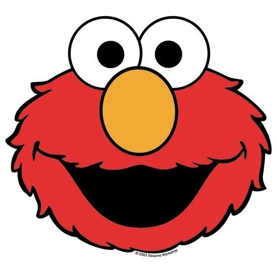 ELMO SESAME STREET Character 70s 80s 90s Kids TV Show Iron on T-shirt ...
