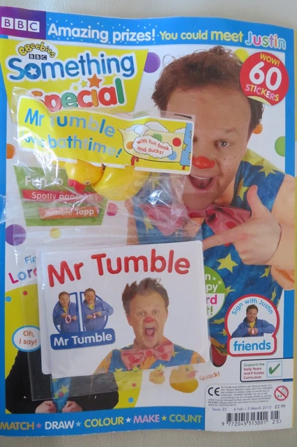 SOMETHING SPECIAL. MR Tumble Makaton magazine. new. £5.92 - PicClick UK