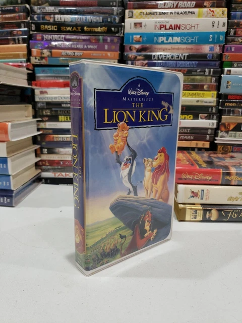 THE LION KING Disney Masterpiece Collection Clamshell (VHS, 1995 ...