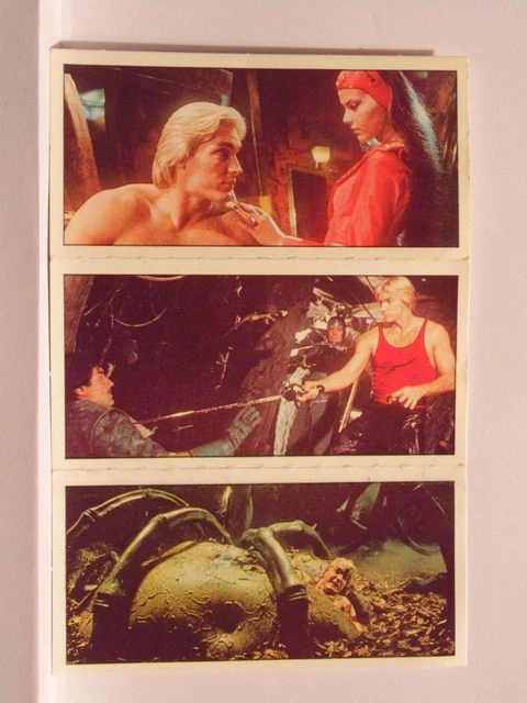 WEETABIX - FLASH Gordon Movie Cards 1981 - Cards 10+11+12 Attached £6.44 - PicClick UK
