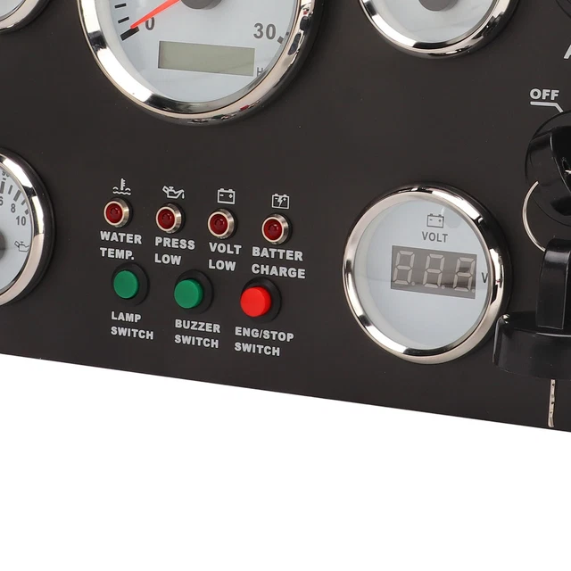 BOAT INSTRUMENT PANEL Engine Dash Instrument Panel High Accuracy ...