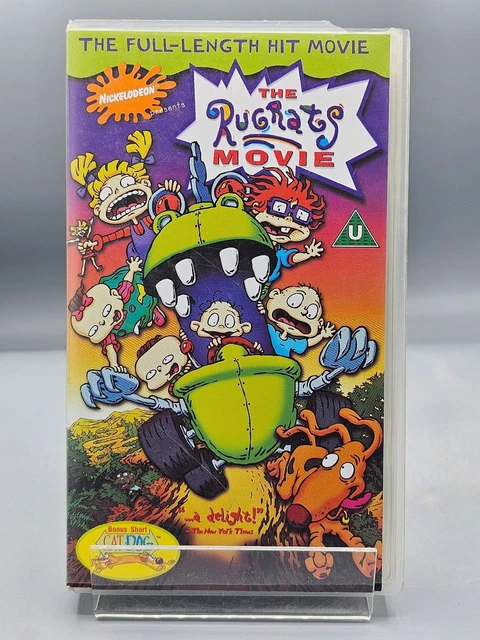 THE RUGRATS MOVIE - VHS Tape (1999) PAL - Classic Kids Cartoon ...