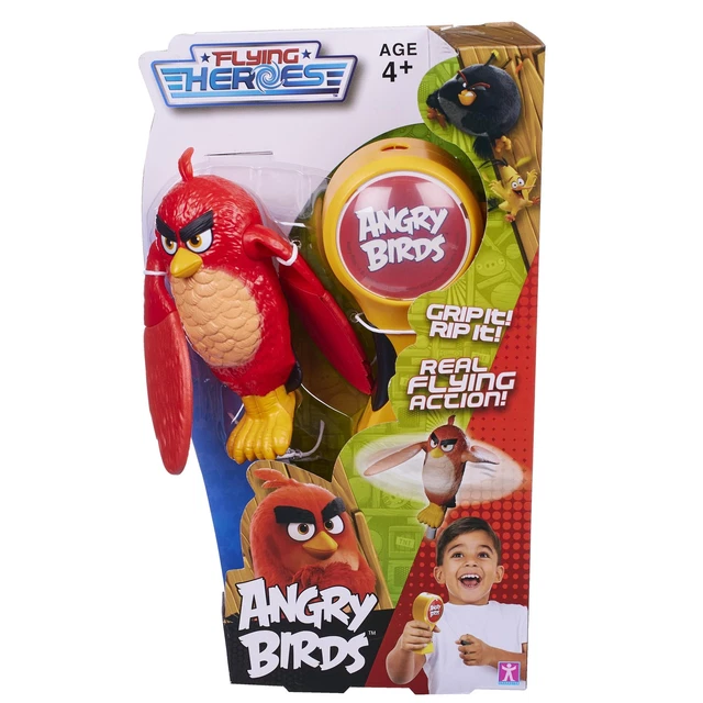 CHARACTER OPTIONS FLYING Heroes Angry Birds action toy. Grip It and Rip ...
