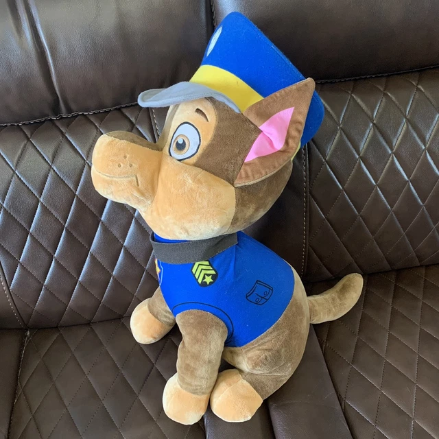 PAW PATROL CHASE Large Soft Toy Plush Teddy Pup 55cm height Excellent £ ...