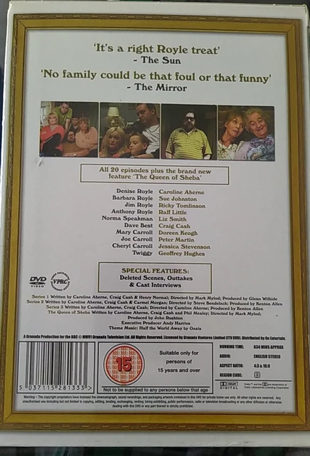 THE ROYLE FAMILY Album Complete Collection + Queen of Sheba DVD Box Set ...