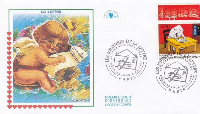 FRANCE 1997 FDC the Days of The Alphabet Letter yt $1.94 - PicClick AU
