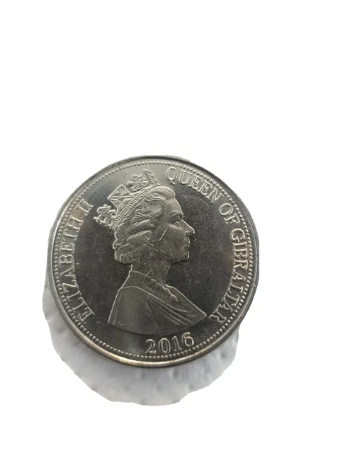 *RARE* 2016 GIBRALTAR 10p coin Barbary Partridge national bird ten ...