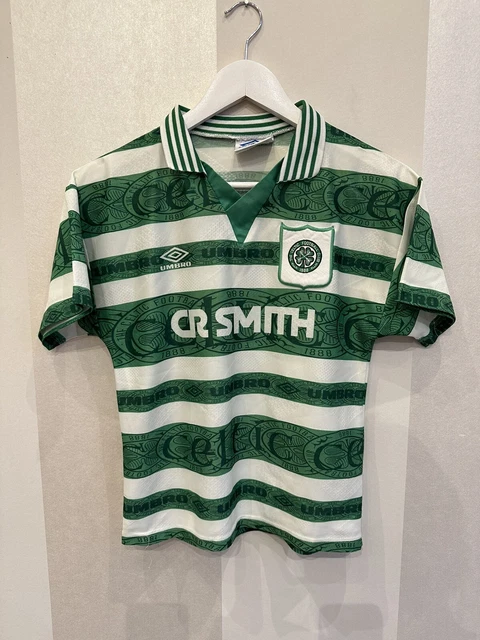 CELTIC FOOTBALL SHIRT 1995/97 Home Kit Size LB £29.99 - PicClick UK