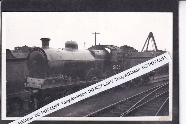 LNER EX GCR - D9 Class 4-4-0 No. 5109 @ Immingham - Vintage Image ...