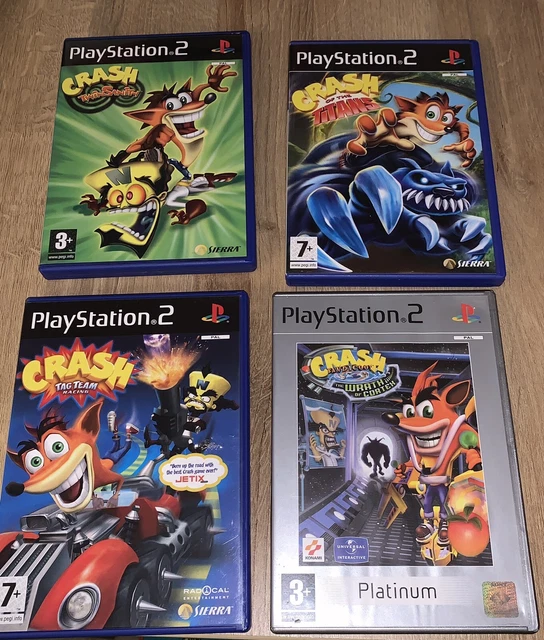 CRASH BANDICOOT PLAYSTATION 2 Games Bundle PS2 With Manuals UK PAL £34. ...