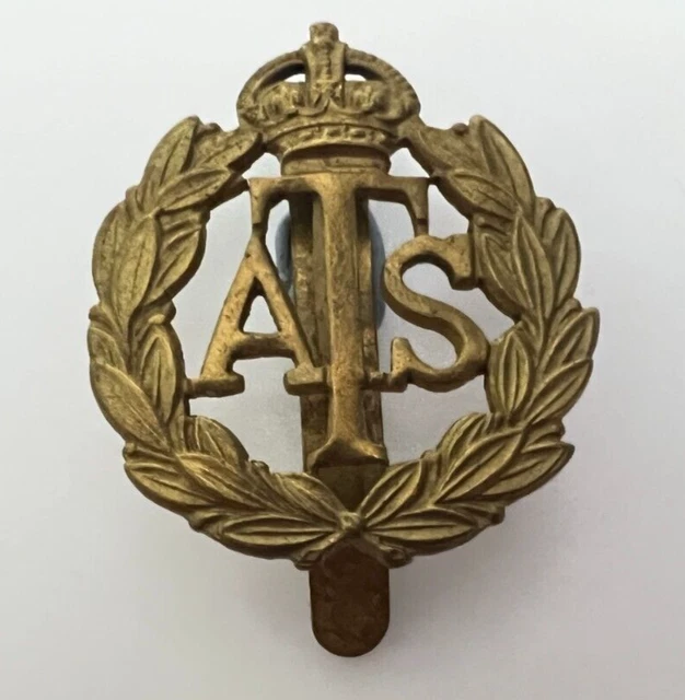 WW2 WWII ATS Auxiliary Territorial Service Cap Badge 40 x 35 mm £15.00 ...
