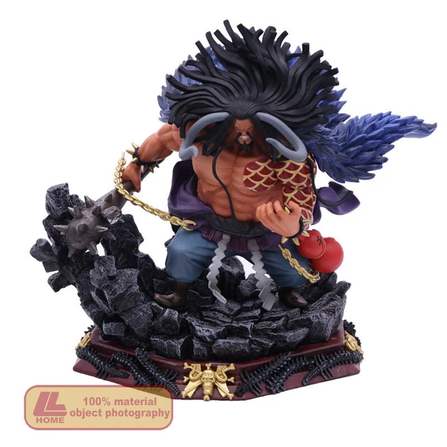 ANIME ONE PIECE Beasts Kaidou Strongest Creature Action Figure Statue ...