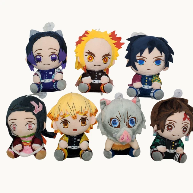 DEMON SLAYER PLUSH 8" Kimetsu no Yaiba Anime Chibi Plushie Stuffed ...