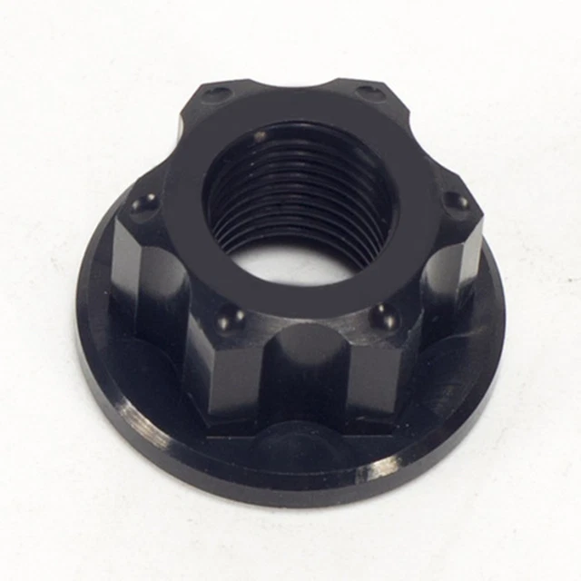 SET OF FOUR M10 Bicycle Wheel Nuts for Fixie For Rear Axle Installation ...