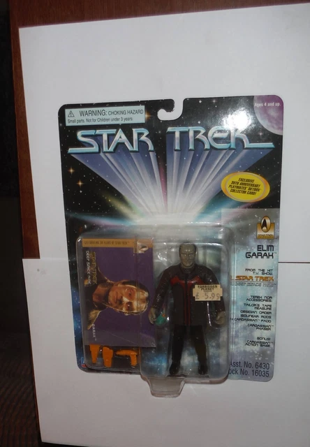 STAR TREK DEEP SPACE NINE Elim Garak Playmates 4.5" Figure DS9 £23.99 ...
