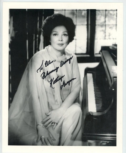 AUTOGRAPHIÉ 8X10 PHOTO Actrice Singer Kathryn Grayson EUR 27,74 ...