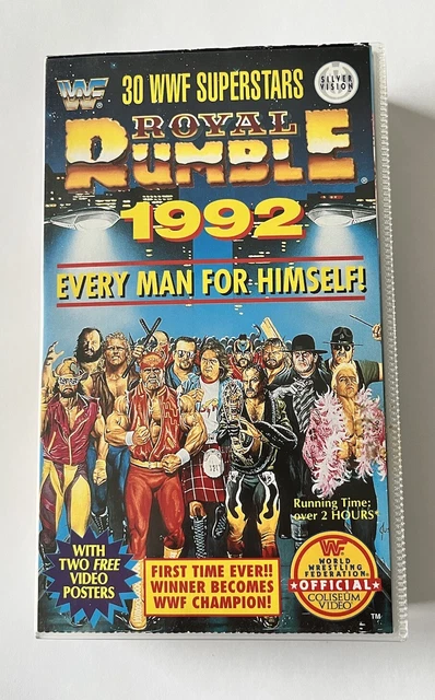 WWF ROYAL RUMBLE 1992 - VHS Video Tape Tested £7.99 - PicClick UK
