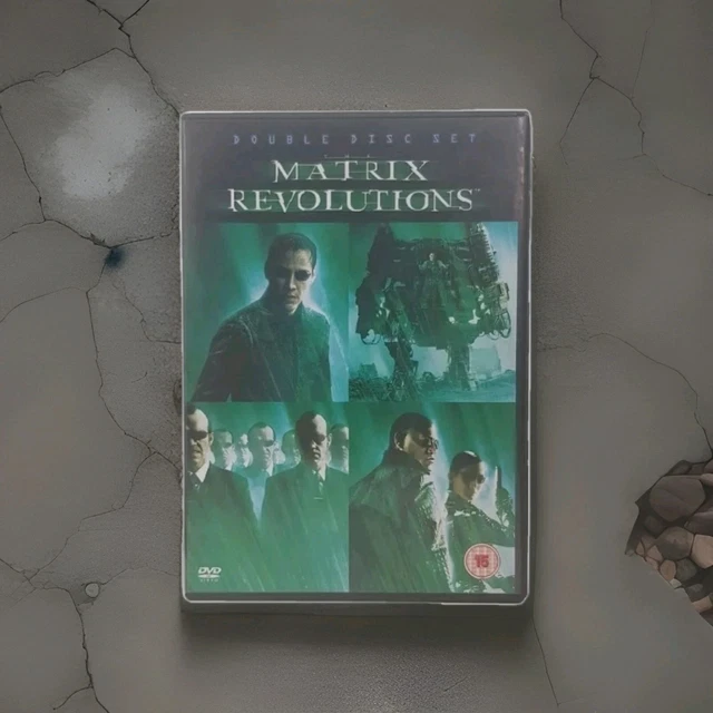 THE MATRIX REVOLUTIONS DVD (2004) Keanu Reeves, Hunt (DIR) Cert 15 2 ...