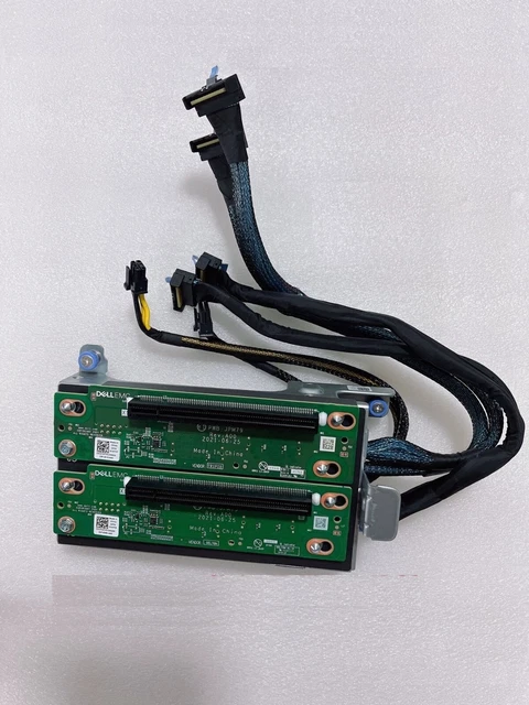 DELL EMC POWEREDGE T550 Tower Dual Gpu Riser Kit With Cables 9Pwy7 $348 ...