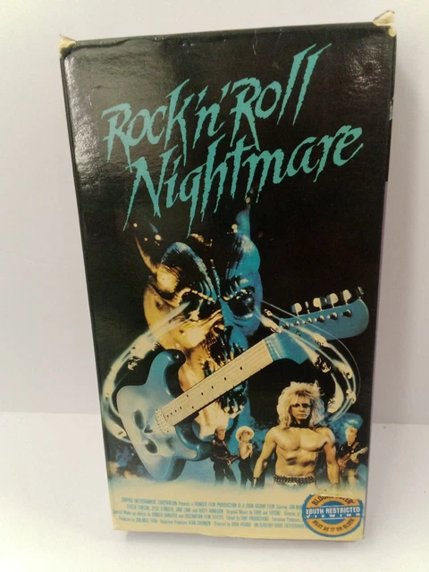 ROCK N ROLL Nightmare 1987 VHS RARE! Horror Tested Original $89.95 ...