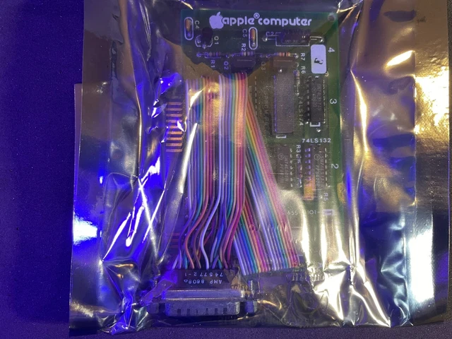 NEW OLD STOCK Apple I/O Controller Card 655-0101 (Sealed) Apple II/II ...