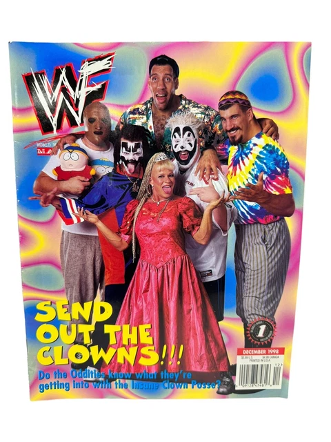 WWF WWE MAGAZINE December 1998 The Oddities Insane Clown Posse £7.78 ...