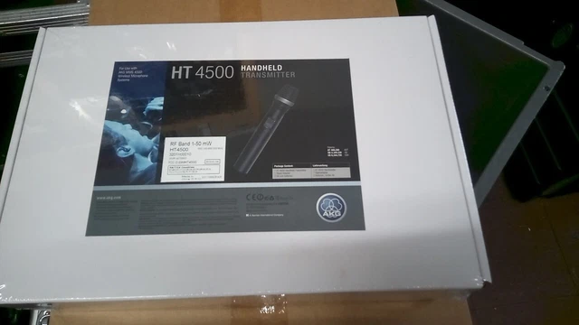 NEU AKG HT4500 Handheld Transmitter Handsender NEW EUR 225,00 - PicClick DE