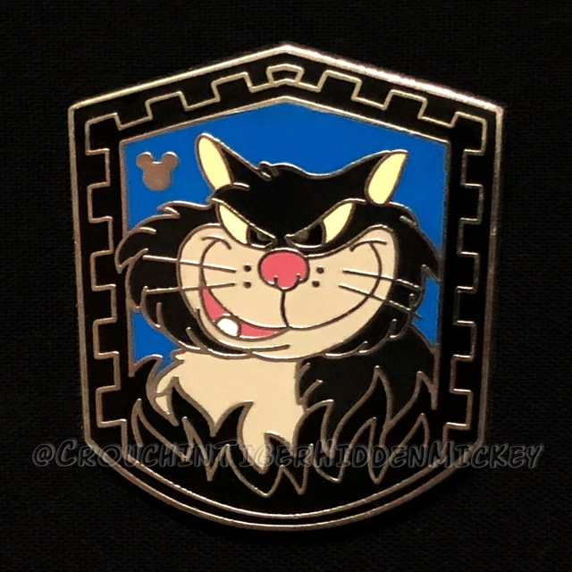 PIN MICKEY CACHÉE Disney WDW Vilainous Sidekicks Lucifer Cendrillon ...