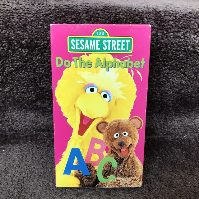 SESAME STREET - Do the Alphabet VHS 1996 vintage OOP rare Sony Wonder ...