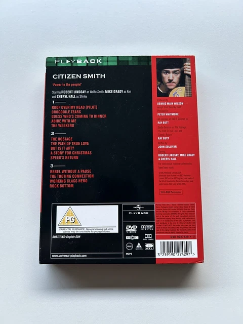 CITIZEN SMITH DVD Box set Series 1 & 2 VGC 1997 British Sitcom 3 Disc ...