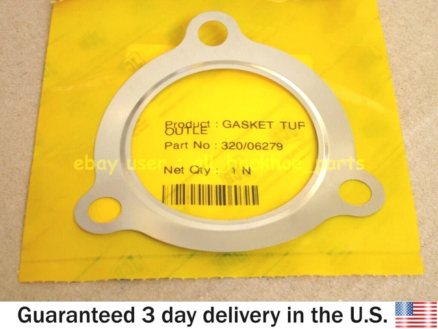 JCB TRACTOPELLE - Véritable JCB Joint Turbo Sortie (Pièce Numéro 320/06279) EUR 18,72 - PicClick FR