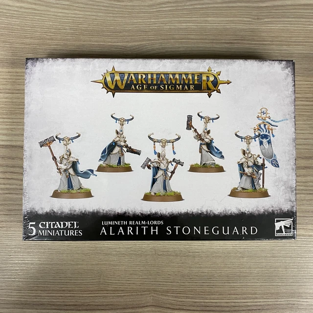 ALARITH STONEGUARD LUMINETH Realm-Lords Warhammer Age Of Sigmar Unit ...