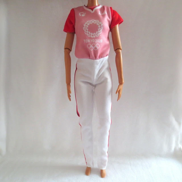 NEW! BARBIE OLYMPIC Games Tokyo 2020 Doll Softball Baseball Uniform ...