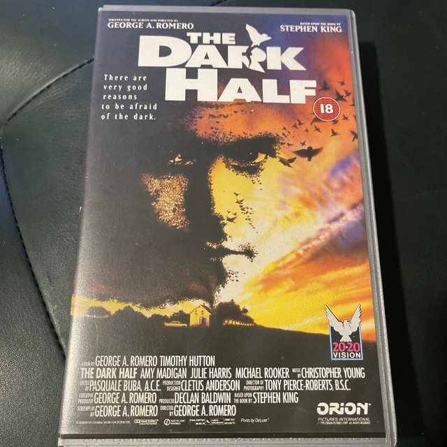 STEPHEN KING THE DARK HALF UK PAL VHS VIDEO Ex Blockbusters £3.99 ...
