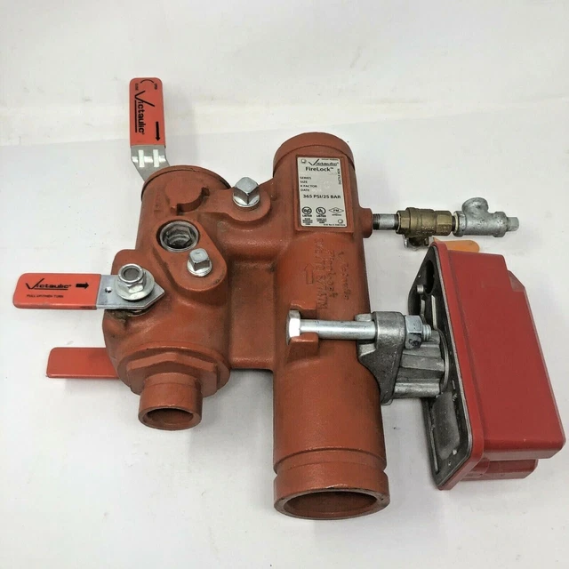 NEW VICTAULIC FIRELOCK Series 747M Zone Control Riser Size 2 1/2 In 2.5 ...