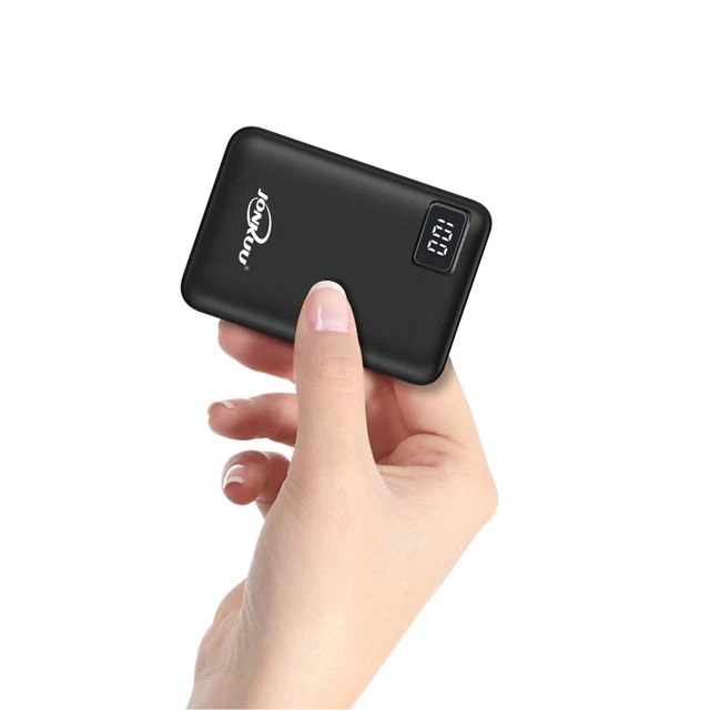 BATTERIE EXTERNE 10000MAH Mini Ultra Compact Power Bank 2 USB Ports de ...